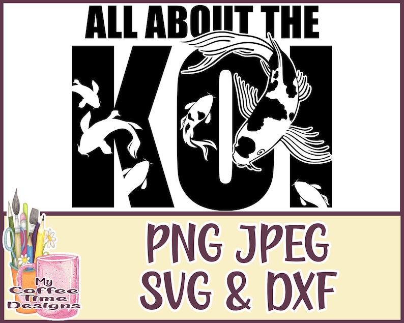 All About Koi SVG - Etsy
