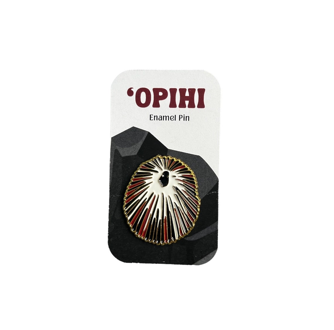 Opihi Cute Enamel Pin | Hawaiian Blackfoot Limpet Inspired Pin ...