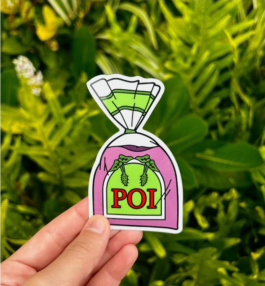Bag of Poi, Hawaiian Poi Vinyl Sticker - Etsy