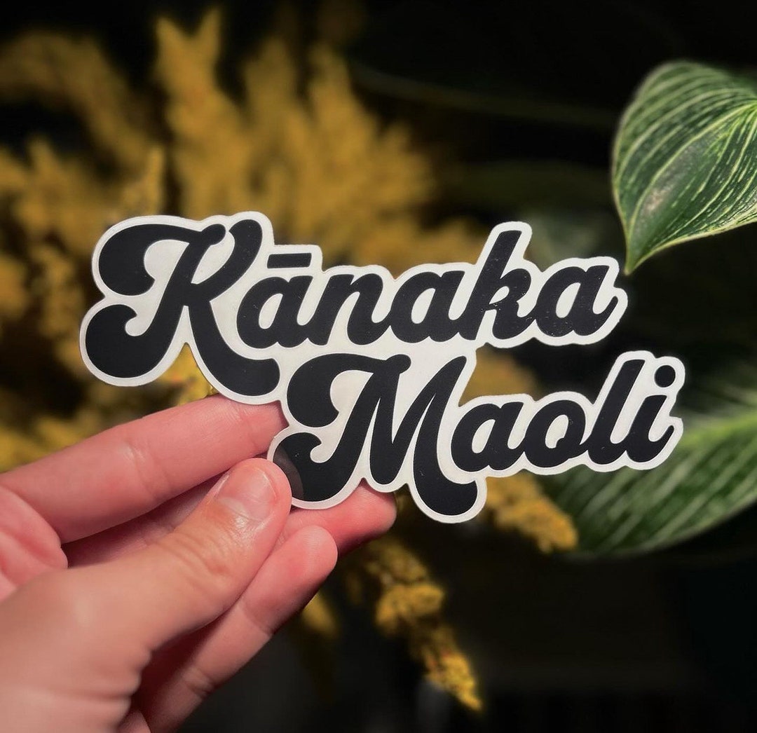 Hawaiian Kanaka Maoli Sticker - Etsy