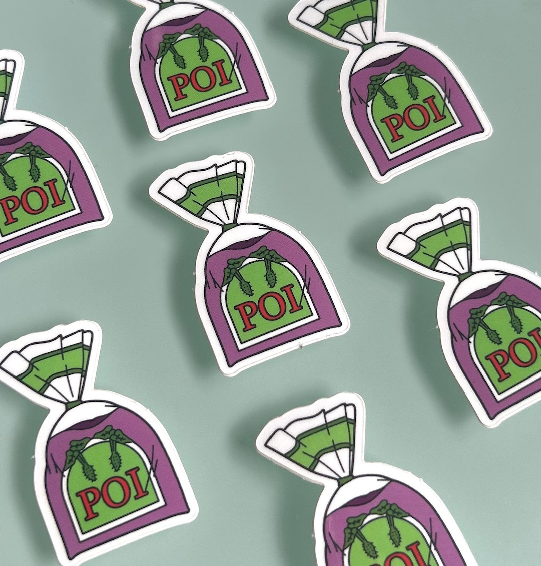 Bag of Poi, Hawaiian Poi Vinyl Sticker - Etsy