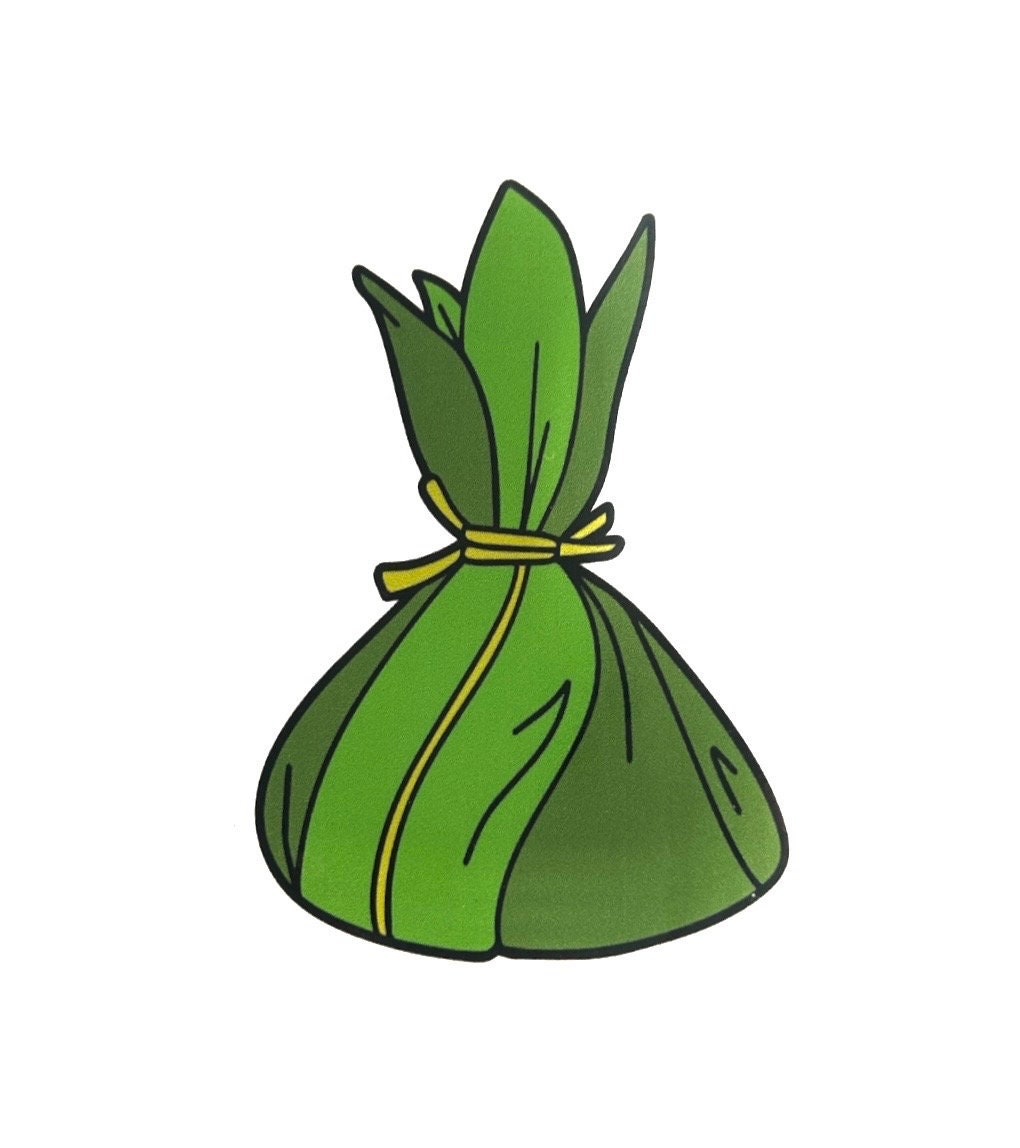 Lau Lau Sticker - Vinyl Sticker, Hawaiian Food, Luau, Hawaiian Art ...