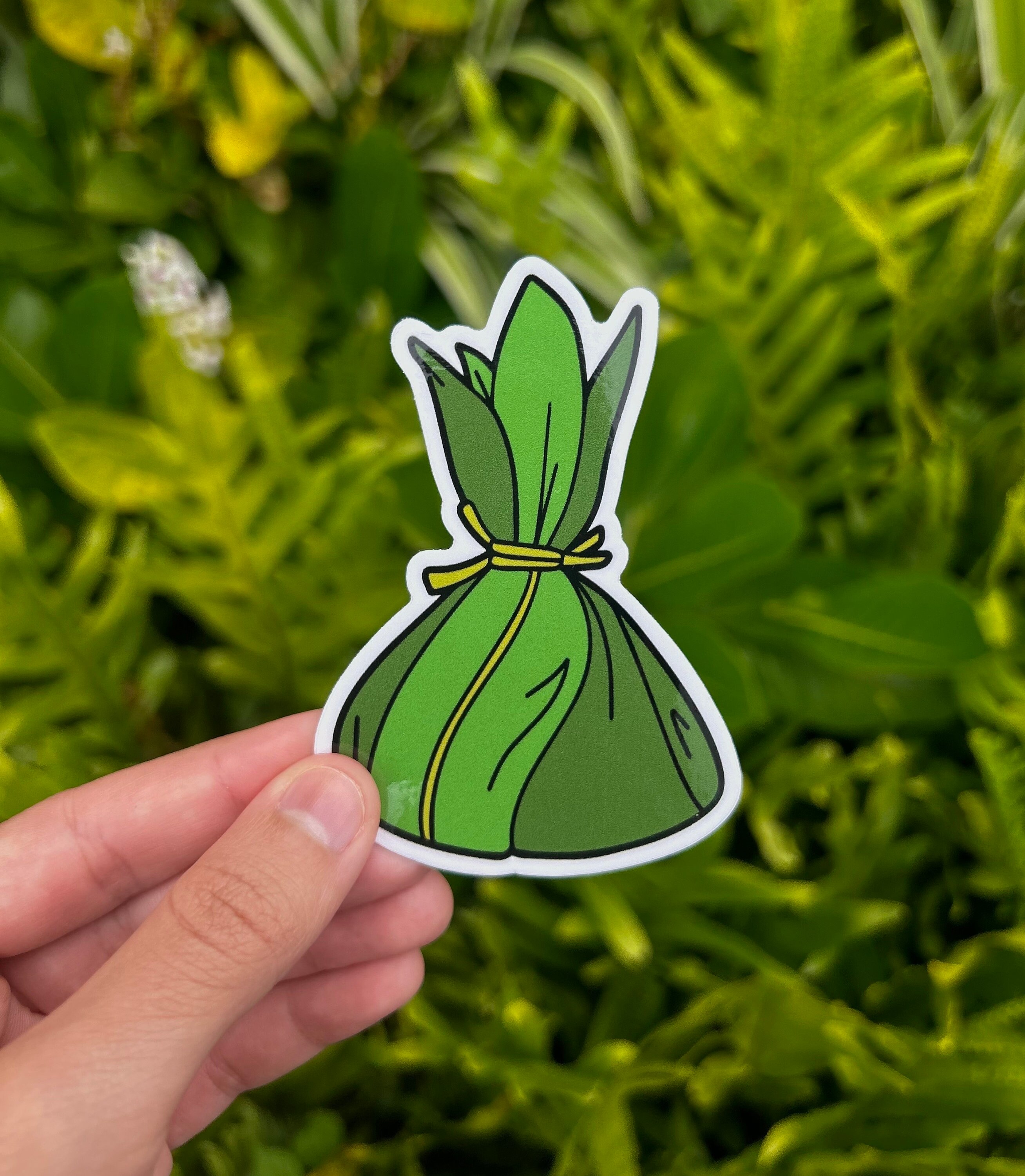 Lau Lau Sticker - Vinyl Sticker, Hawaiian Food, Luau, Hawaiian Art ...