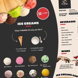 3 Restaurant Menu Templates, A3 Format. Editable on Canva - Etsy