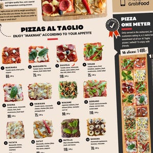 3 Restaurant Menu Templates, A3 Format. Editable on Canva - Etsy