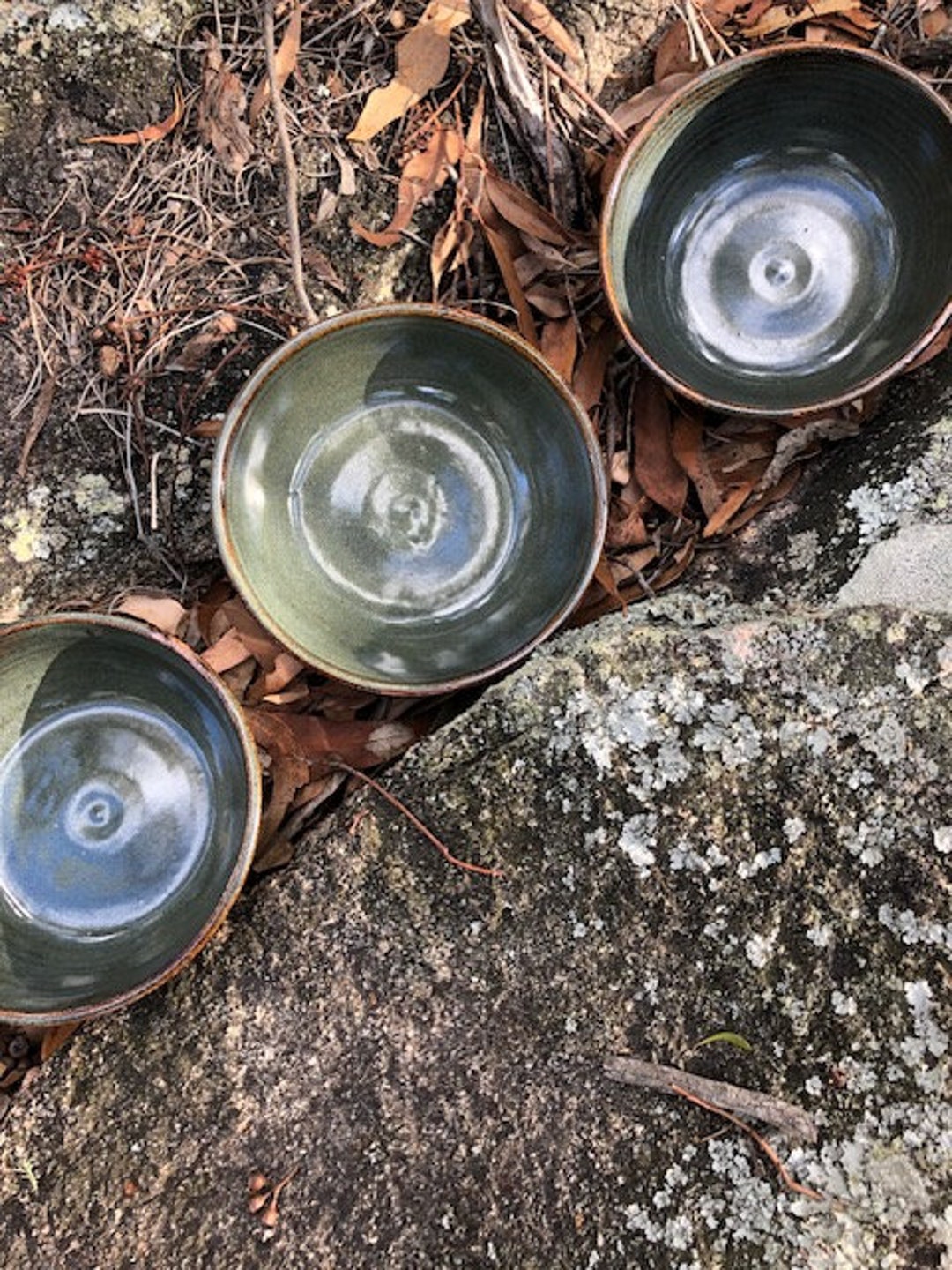 Handmade Blue Pottery Bowls - Etsy Australia