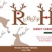 Alphabet Reindeer Rudolph Serif SVG Alphabet SVG, Alphabet Png, Letters ...