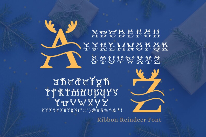 Christmas Font Bundle Volume 1 Crafty Font Bundle Display - Etsy