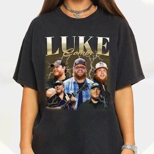 Luke Combs Vintage Shirt, Country Music T-shirt, Luke Combs Tour Shirt ...