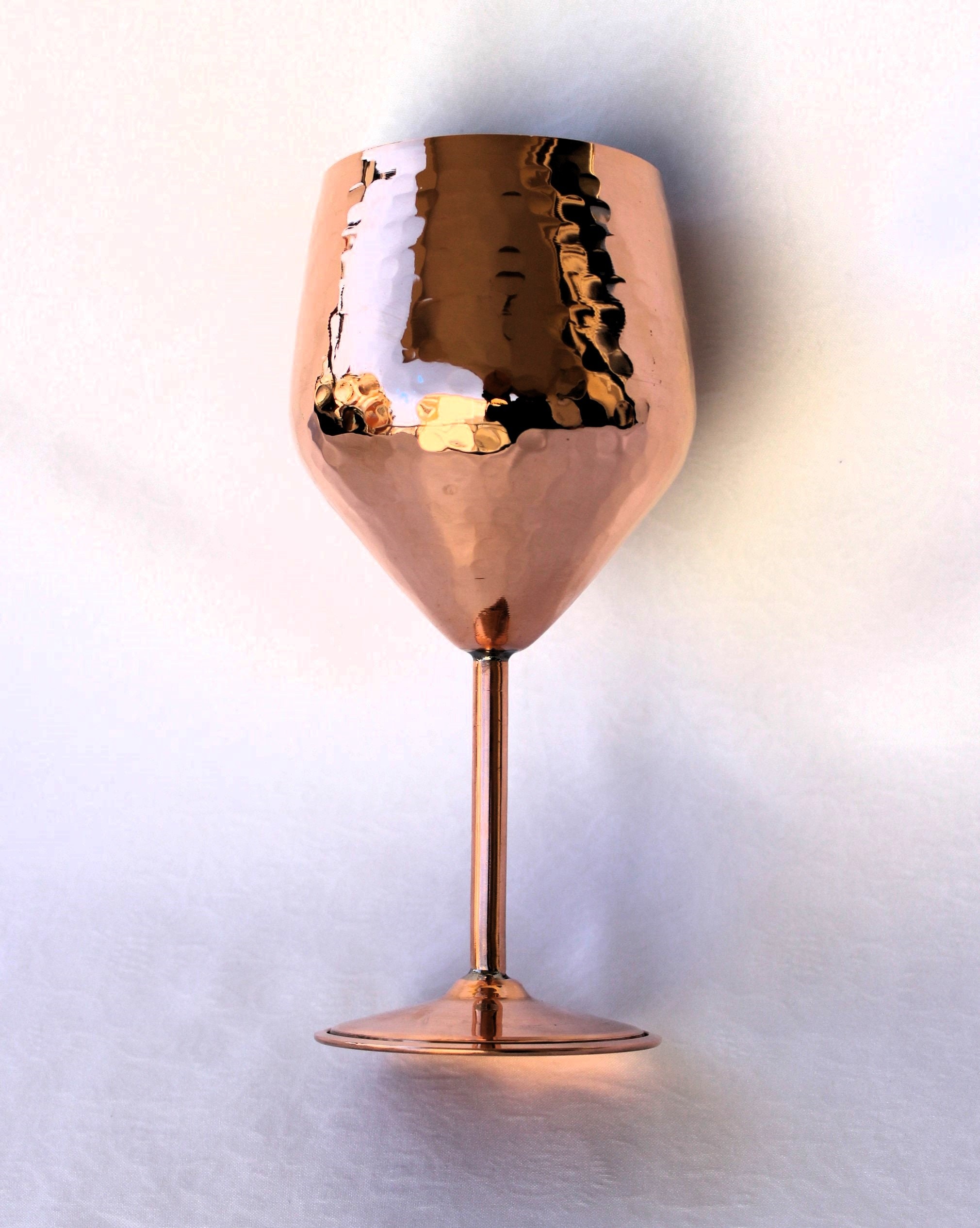 Personalized Copper Wine Glass, Copper Wine Tumbler, Copper Glass ...