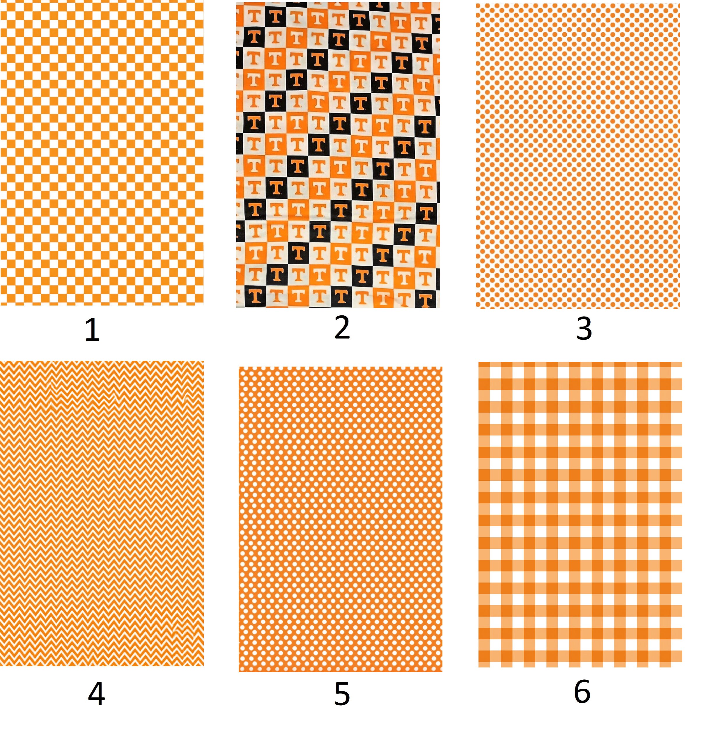 Clay Transfer Sheets Tennessee Vols Checkerboard Transfer Sheets for ...