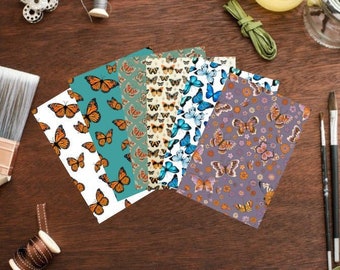 Transfer Paper Sheet 199 Blue Foliage Water Soluble Paper - Etsy