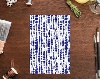 Transfer Paper Sheet 199 Blue Foliage Water Soluble Paper - Etsy