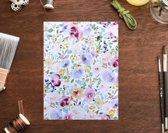 Transfer Paper Sheet 199 Blue Foliage Water Soluble Paper - Etsy