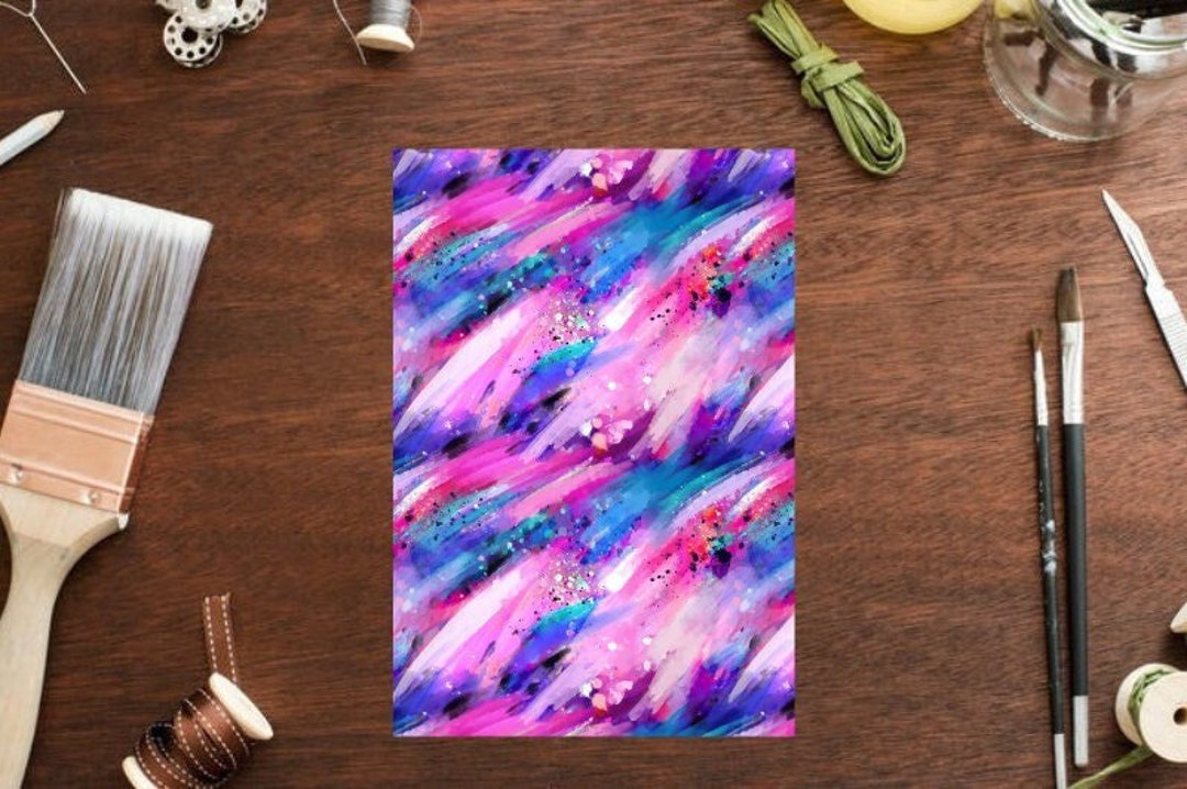 Polymer Clay Clay Transfer Sheets Watercolor Summer Spring - Etsy