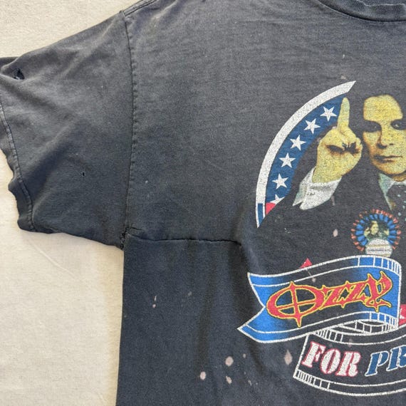 Vintage 2004 Ozzfest Ozzy Osbourne For President Blac… - Gem
