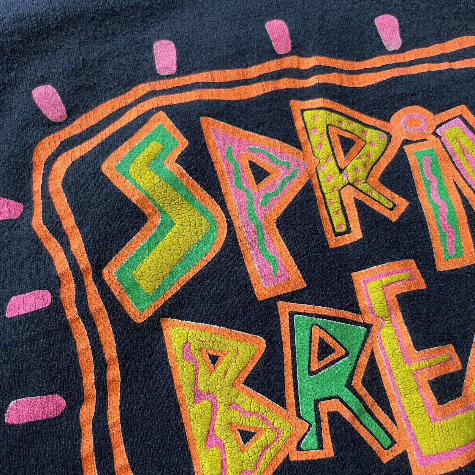 Vintage 1990 90s Spring Break Palm Springs Tank Top Made in USA Single ...