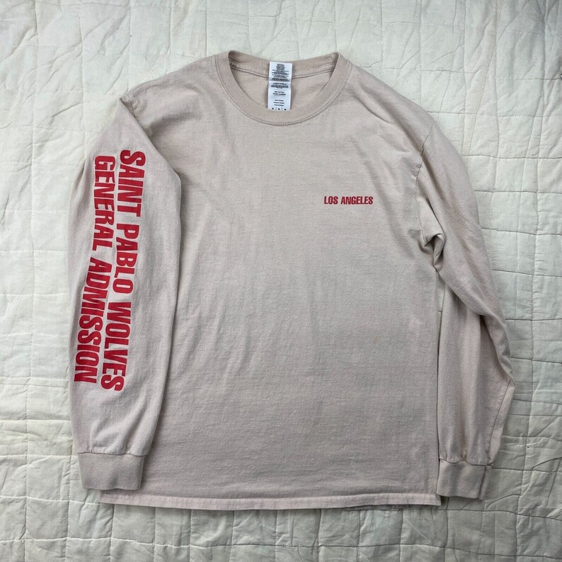 Kanye West Saint Pablo Wolves 2016 Tour Los Angeles General Admission L ...