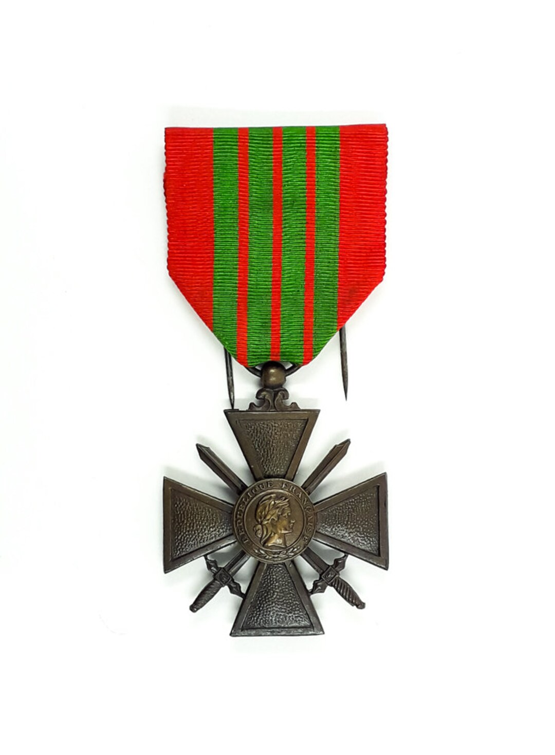 France WW II Military Medal War Cross 2nd World War 1939 French ...