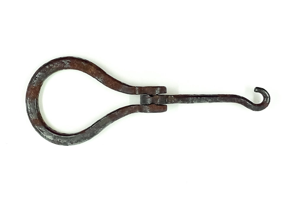Antique Folding Metal Button Shoe Hook Early 20th Century France ...