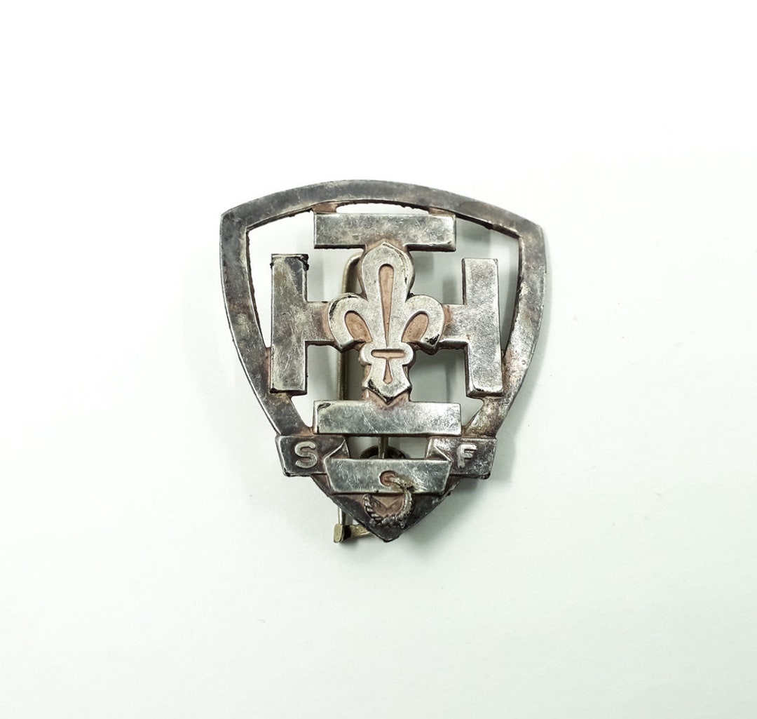 Vintage Scout of France Badge Scouts of France Brooch 1950s France ...