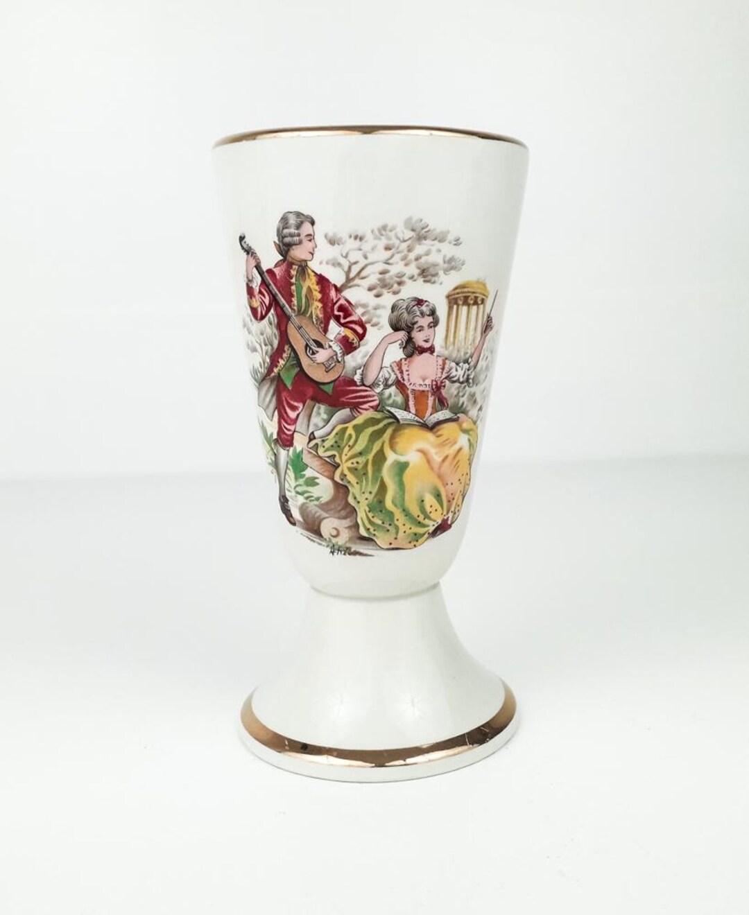 Vintage Porcelain Mazagran 1930s France Vintage French Coffee Tall Cup ...