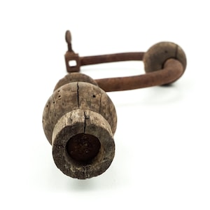 Antique Hand Drill Early 20th Century France French Vintage Rusty Old ...