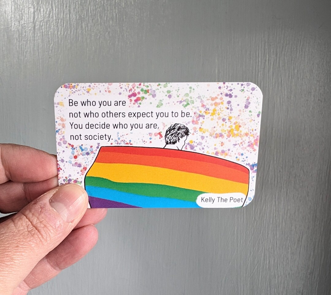 LGBTQ Pride Pocket Poems, Empowering Card Pack, LGBTQ Gifts, Equality ...