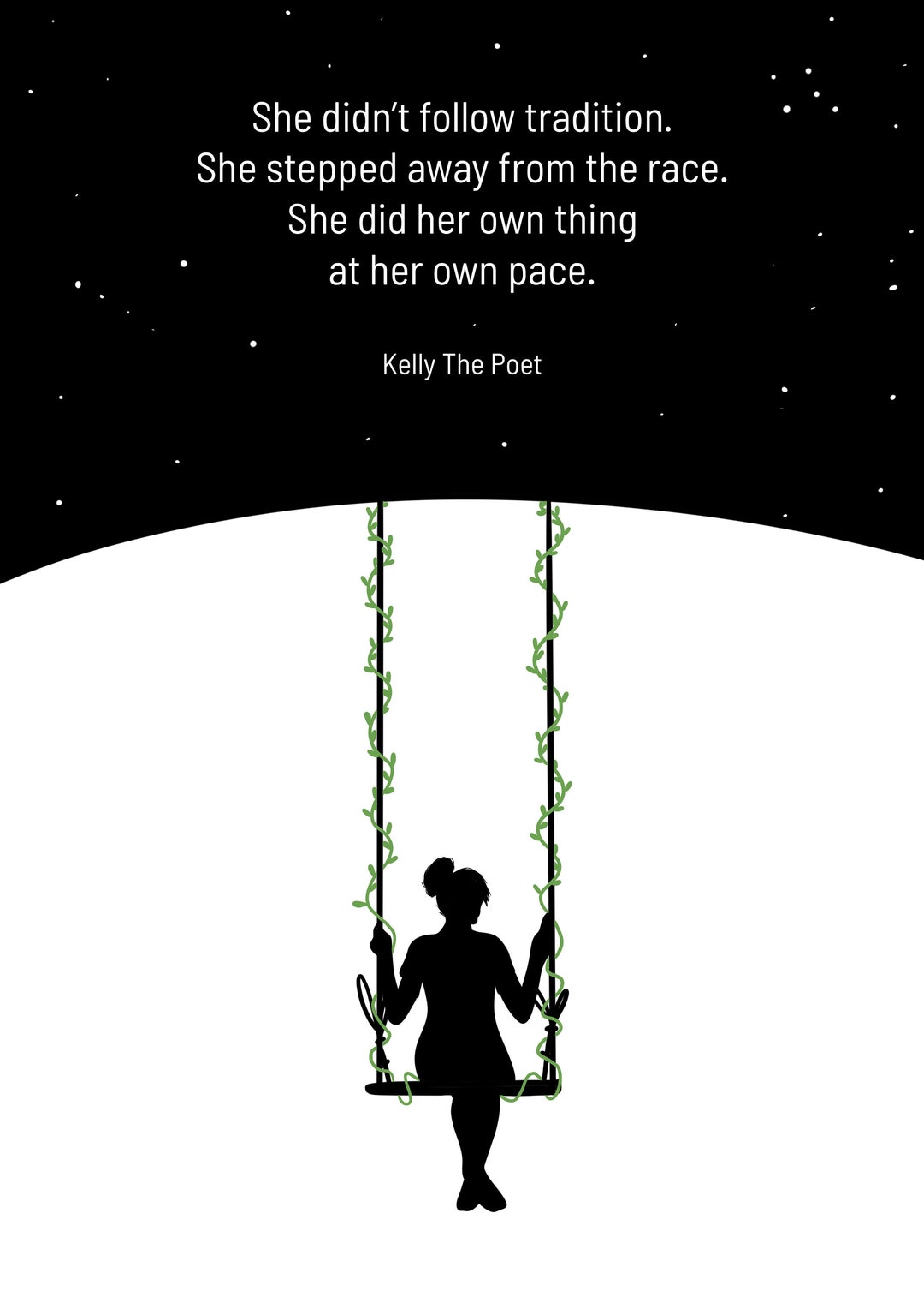 Elle n'a pas suivi la tradition Impression, Poésie positive et ...