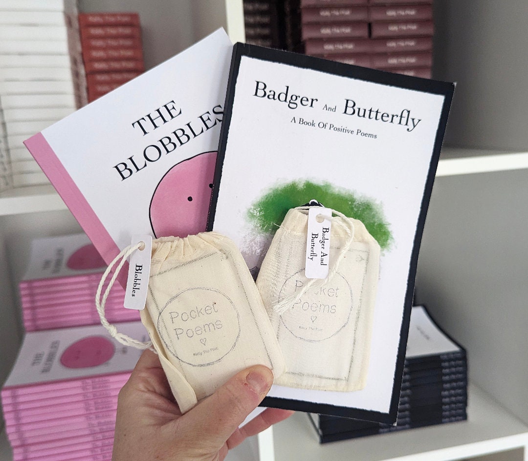 Positive Poetry Book and Pocket Poem Bundle - Etsy