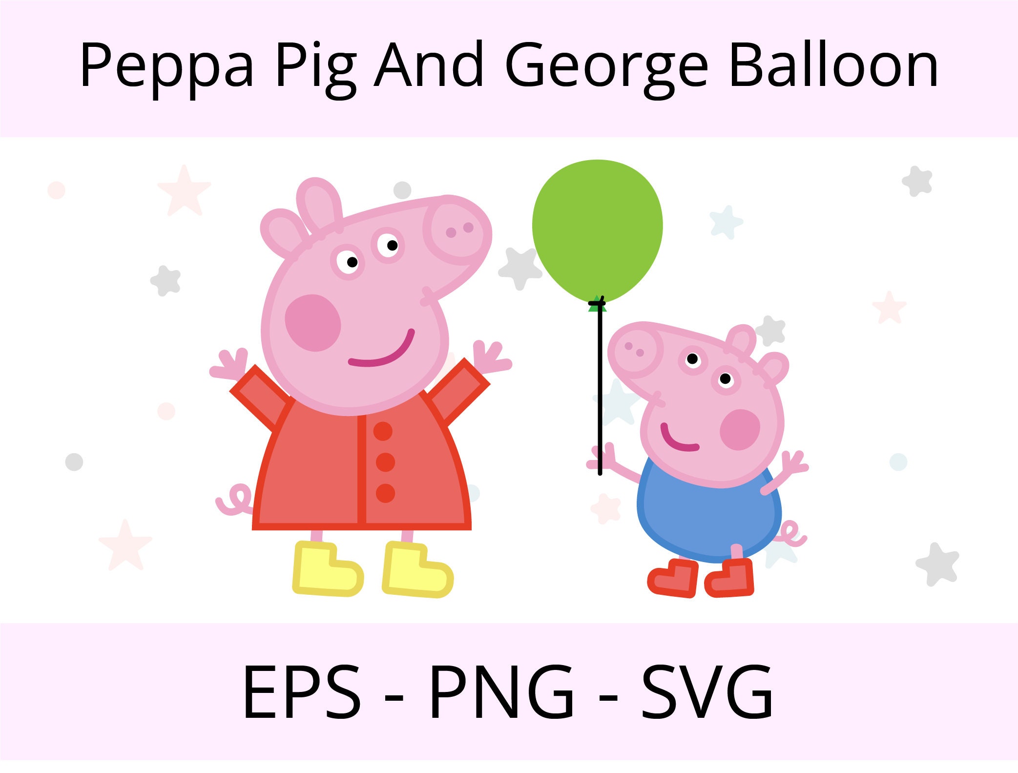 peppa-pig-and-george-balloon-svg-eps-png-stickers-vinyl-cricut