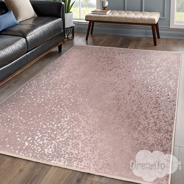 Pink Rug - Etsy UK