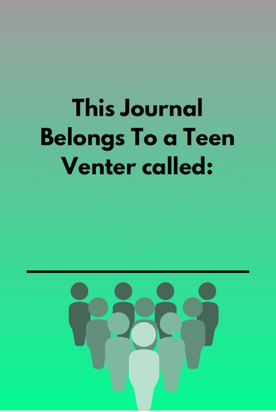 The Teenage Emo-vent Digital Journal Diary for Venting - for Them - Etsy
