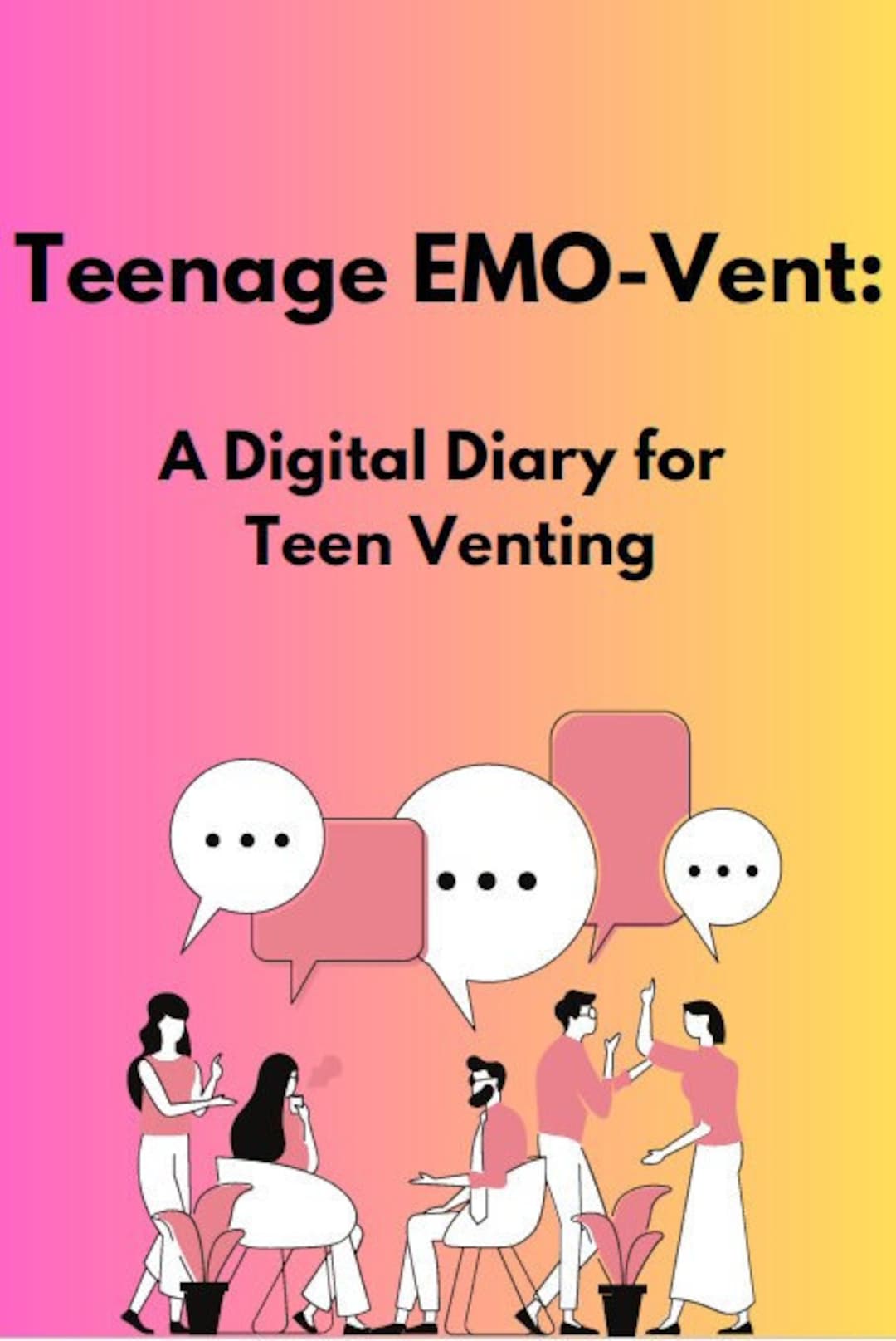 The Teenage Emo-vent Digital Journal Diary for Venting - for Her - Etsy
