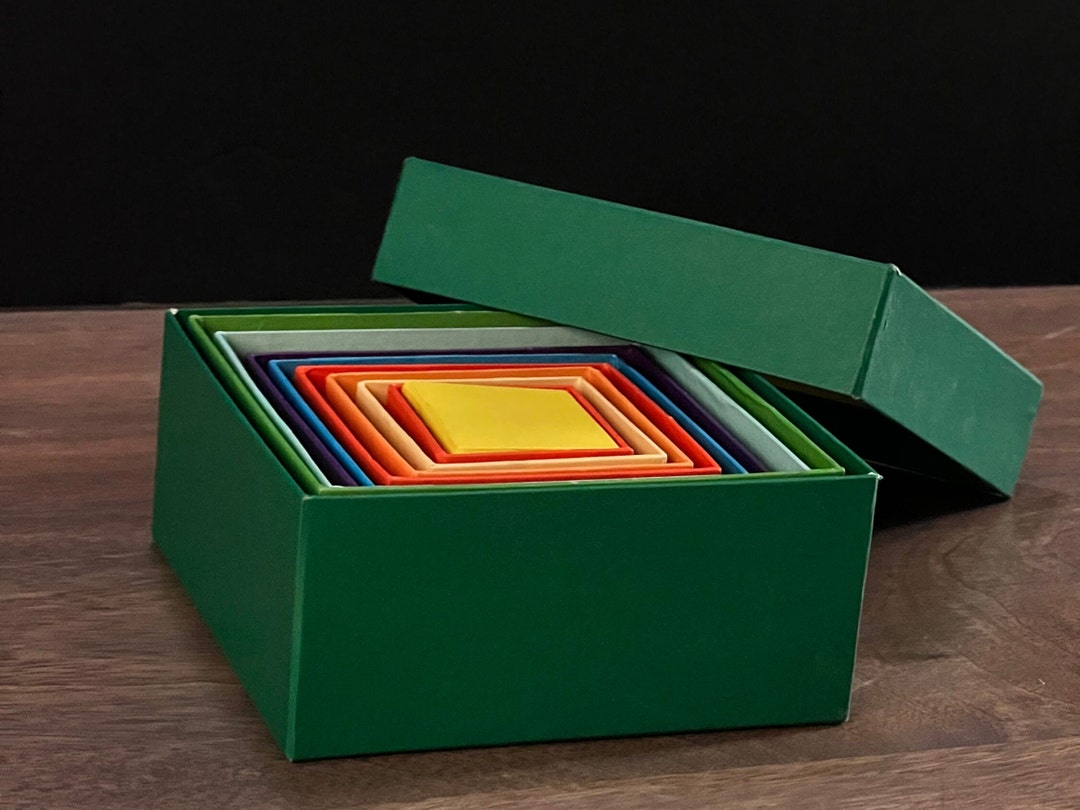 Horchow Collection Made in Japan Boxes Multi Color Nesting - Etsy