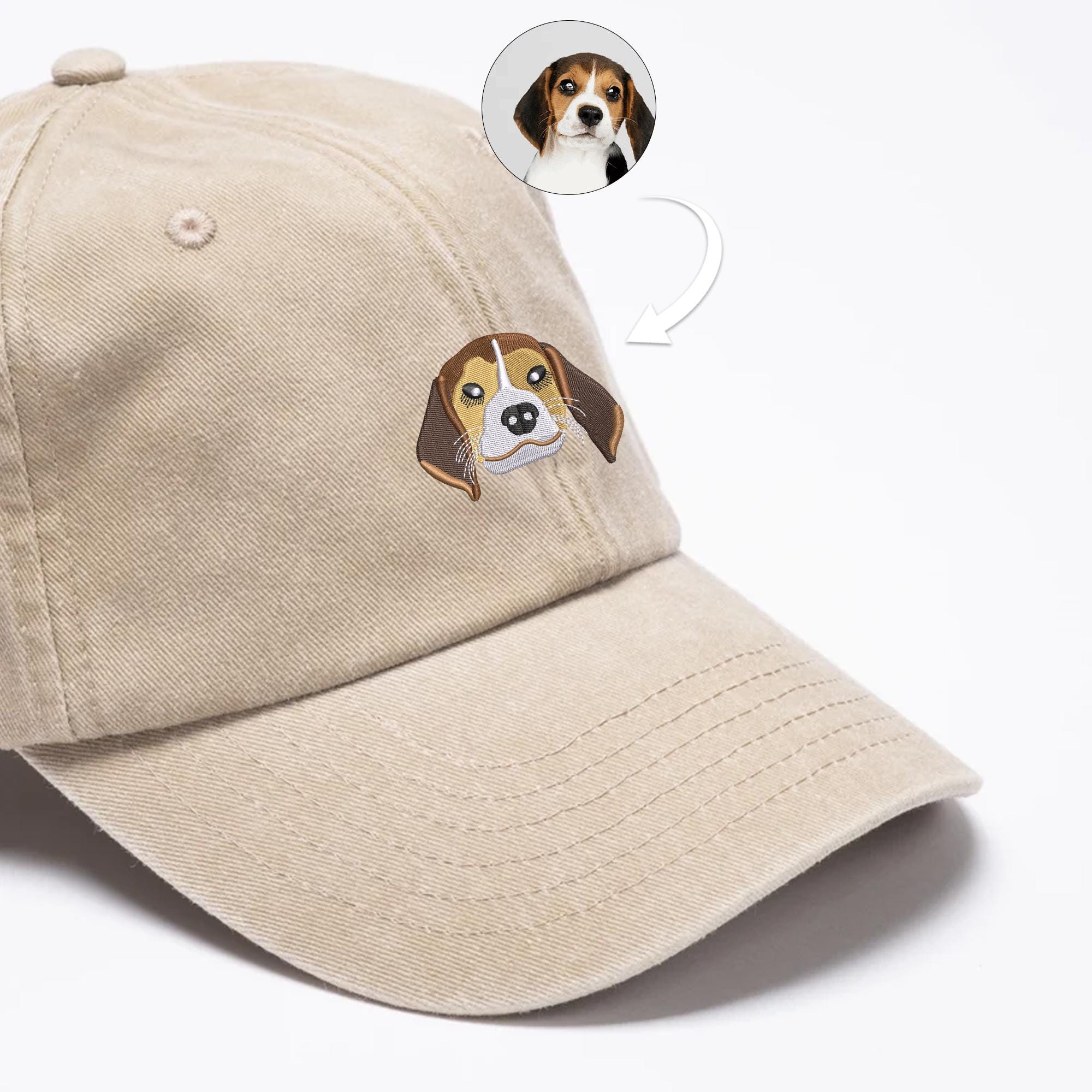 Custom Baseball Cap With Cat Photo, Personalized Embroidered Dog/cat ...