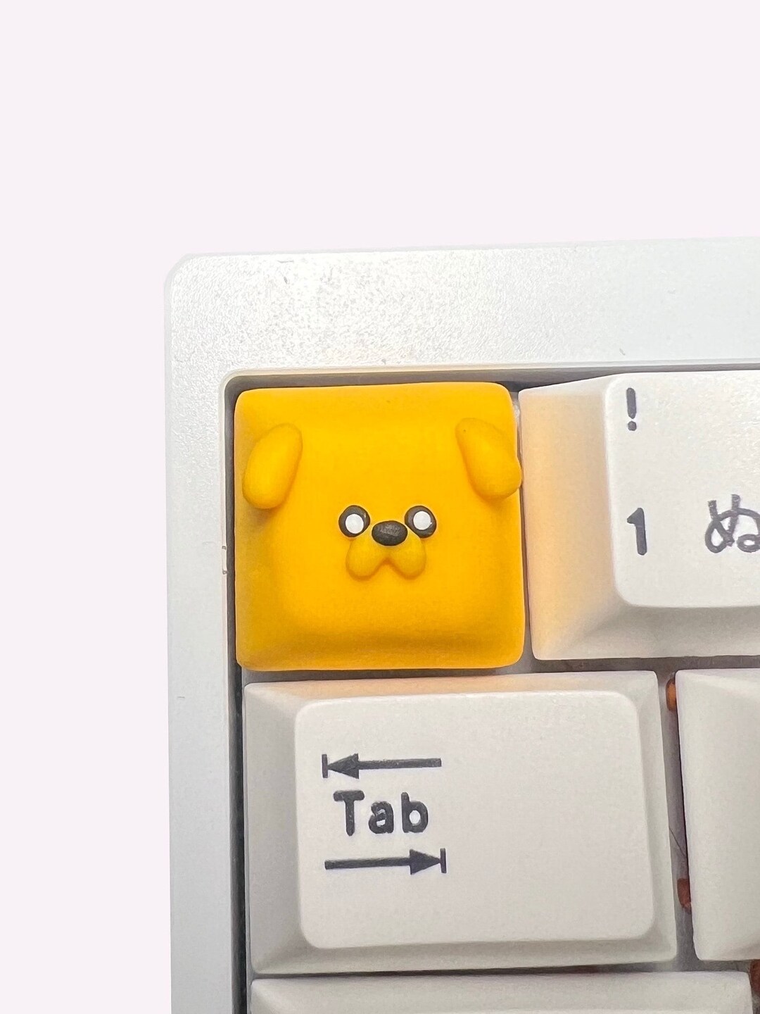 Adventure Time Jake the Dog Artisan Keycap - Etsy