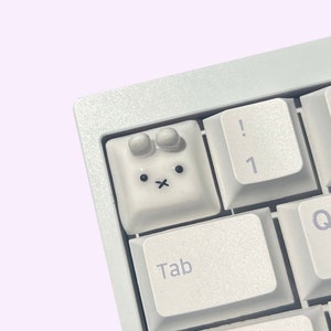 Miffy Artisan Keycap - Etsy