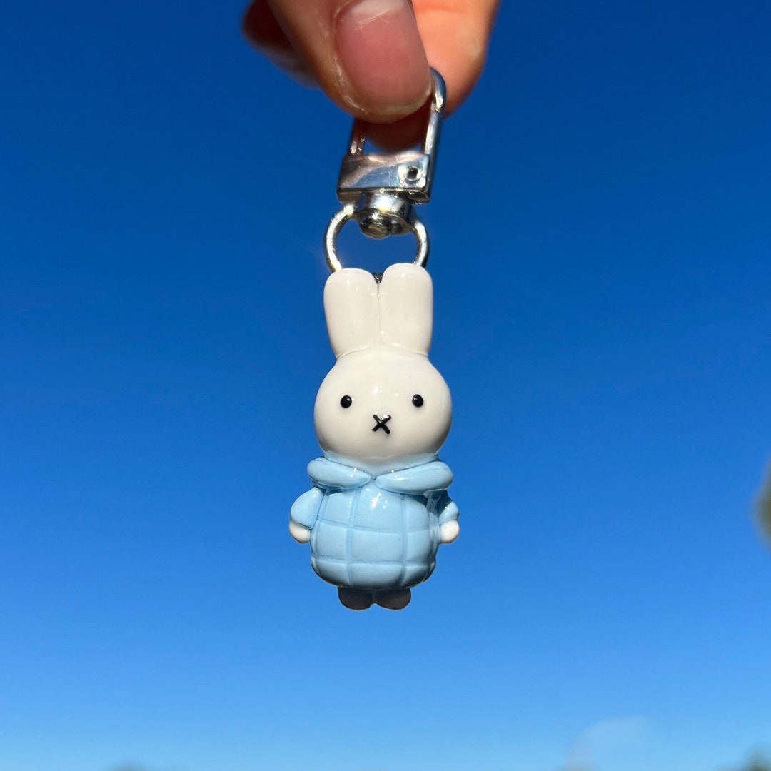 Miffy in a Puffer Coat Keychain - Etsy