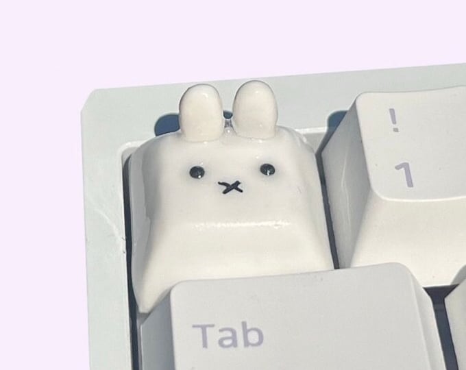 Miffy Artisan Keycap - Etsy