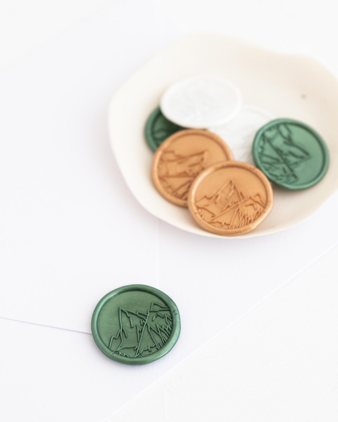 Mountain Wax Seal, Mountain Range Wax Seal Sticker, Self Adhesive Wax ...