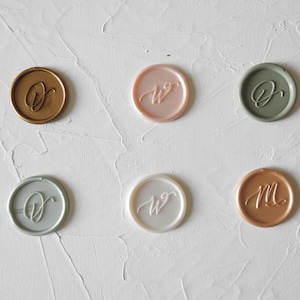Custom Self Adhesive Wax Seal, Self Adhesive Wax Seals, Monogram ...