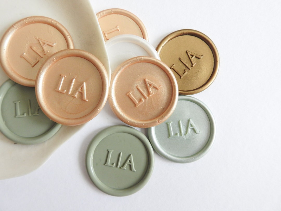Custom Self Adhesive Wax Seal, Self Adhesive Wax Seals, Personalised ...