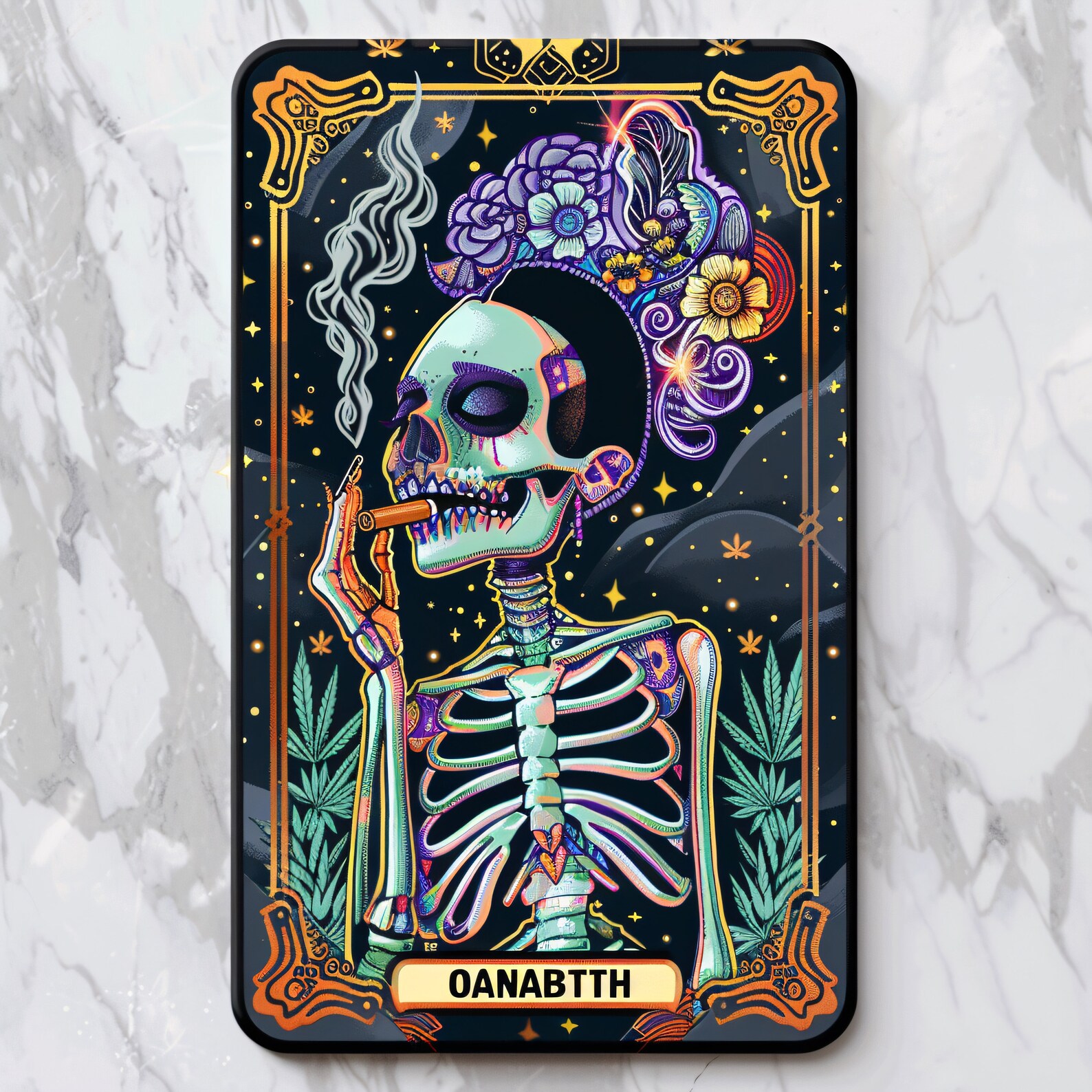 Skeleton 43 Tarot Cards - Etsy