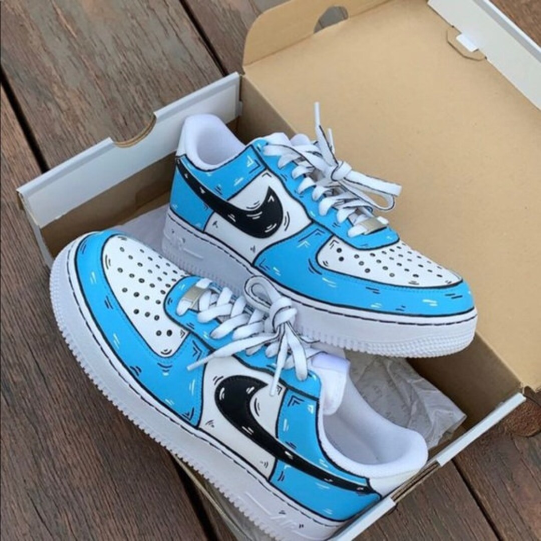 Custom Cartoon Af1 Trainers Adult Running Shoes Along With Other Styles ...