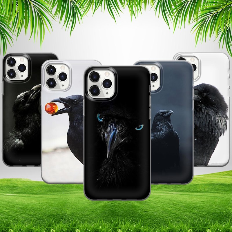 Raven iPhone Case - Etsy