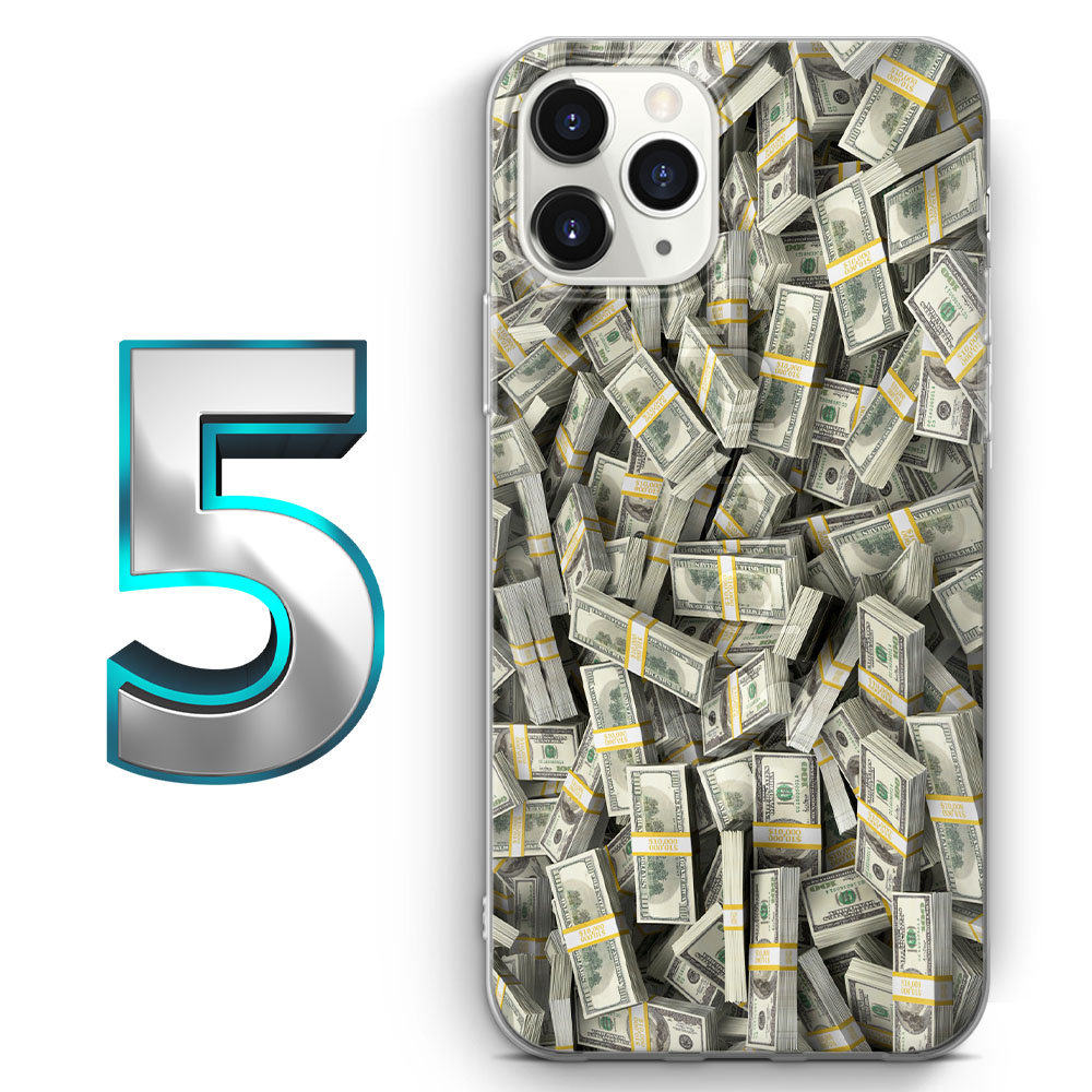 Money Phone Case 100 Dollar Bill for iPhone 17 Promax 16 E 15 Pro 14 13 ...