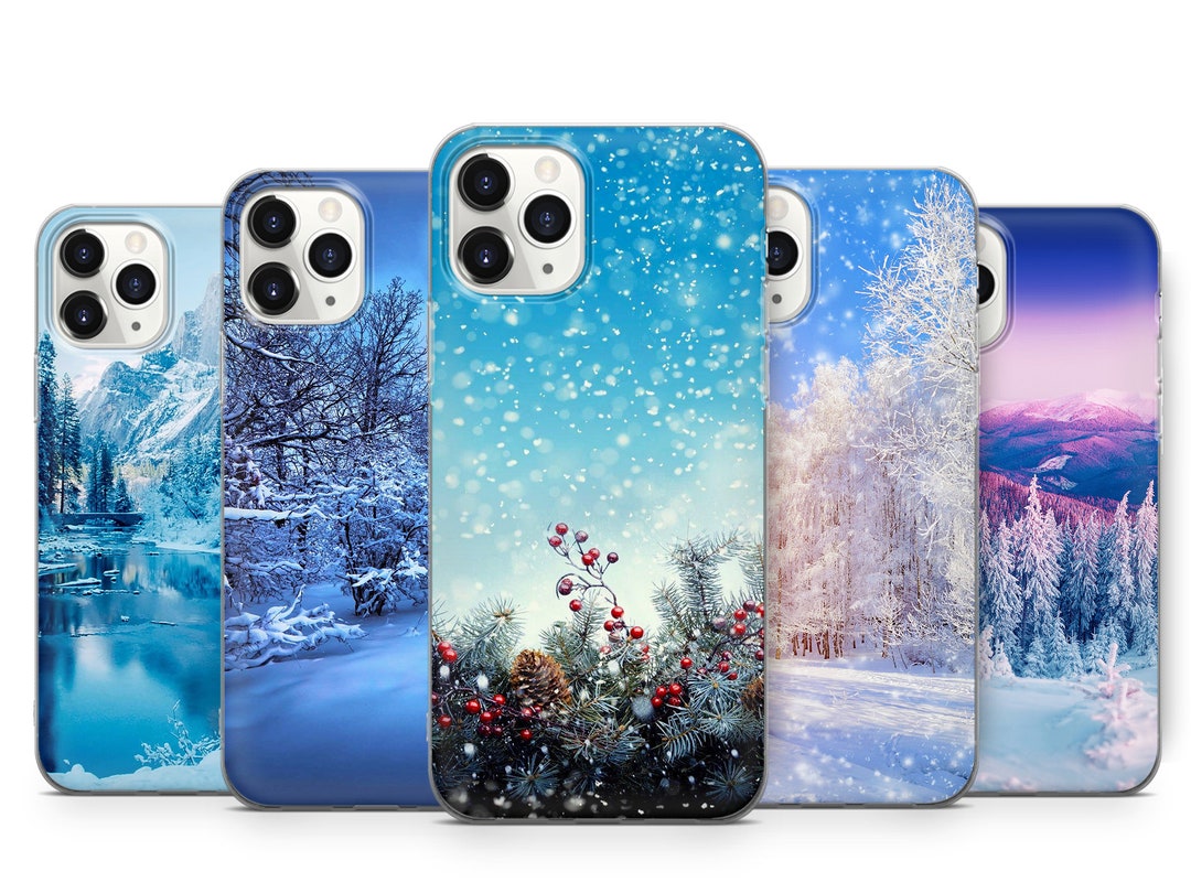 Frost Snow Mountain Ice Winter Phone Case for iPhone 16 15 14 13 12 11 ...