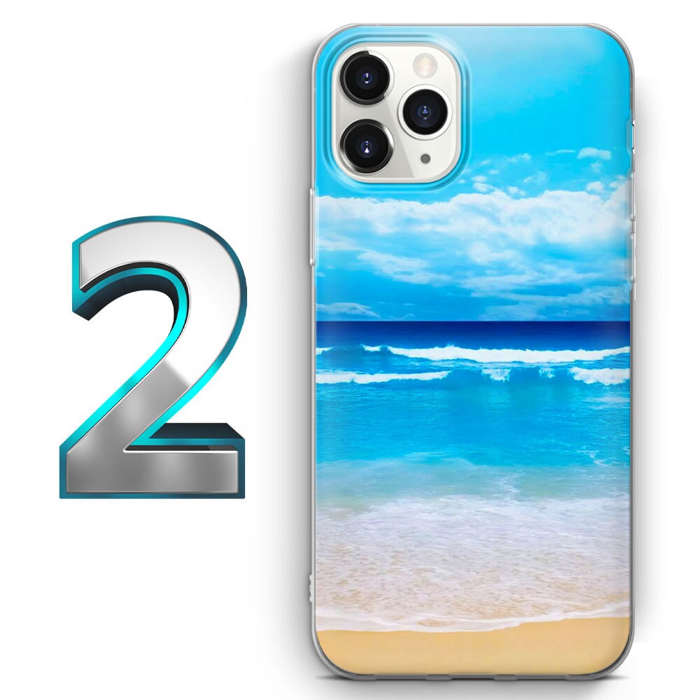 Beach Sand Ocean Hot Sun Summer Phone Case for iPhone 15 14 13 12 11 X ...