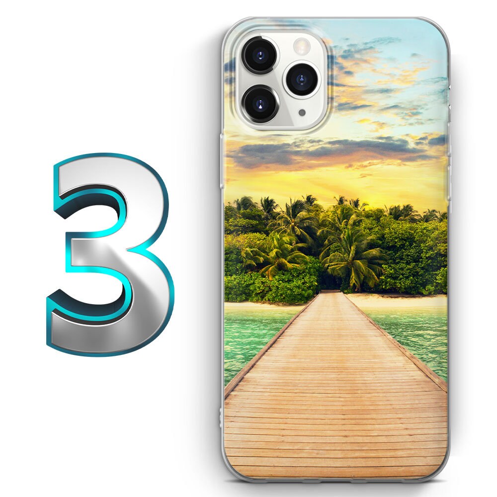 Beach Sand Ocean Hot Sun Summer Phone Case for iPhone 15 14 13 12 11 X ...